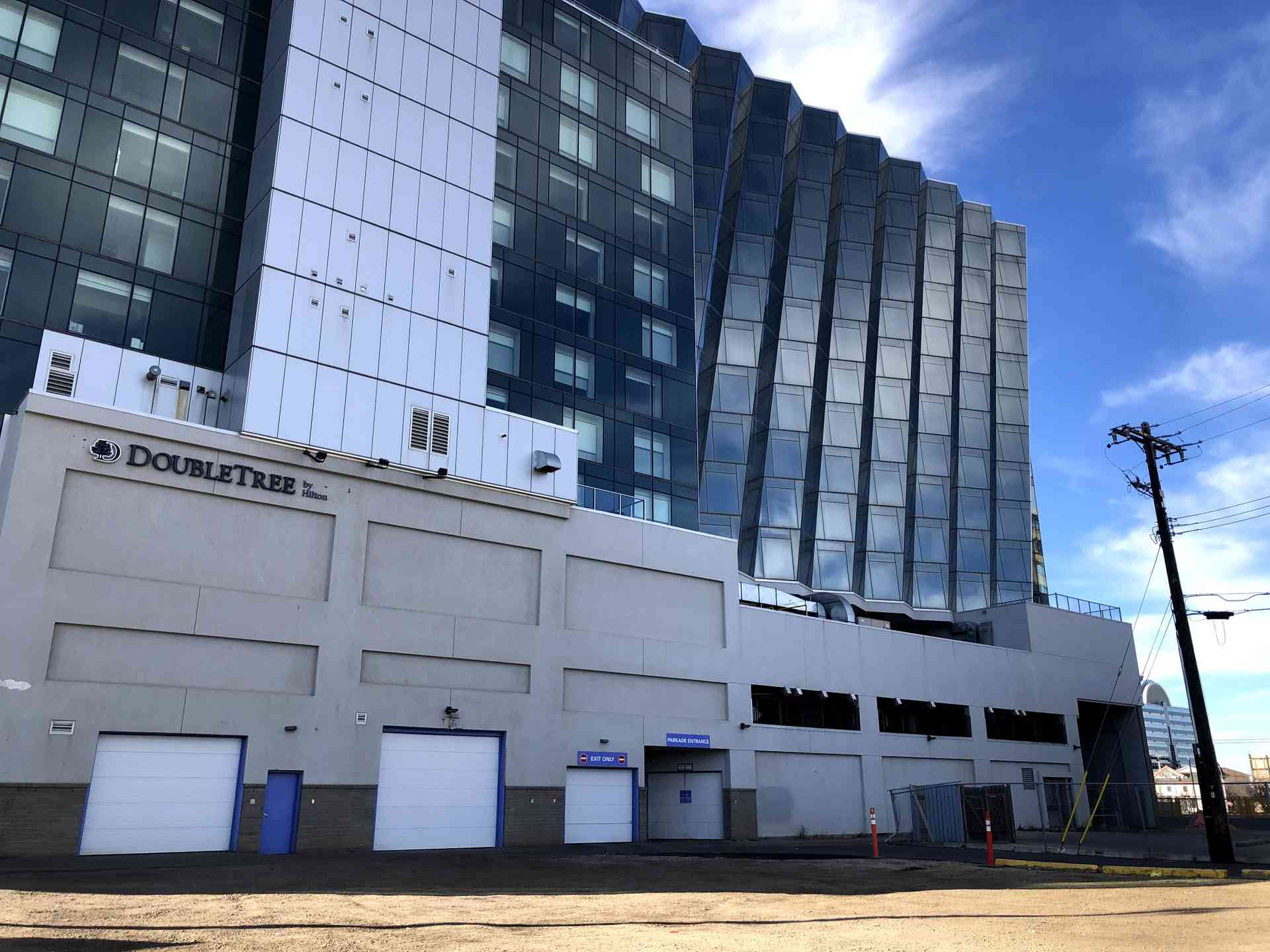 Double Tree Underground Parkade Parking