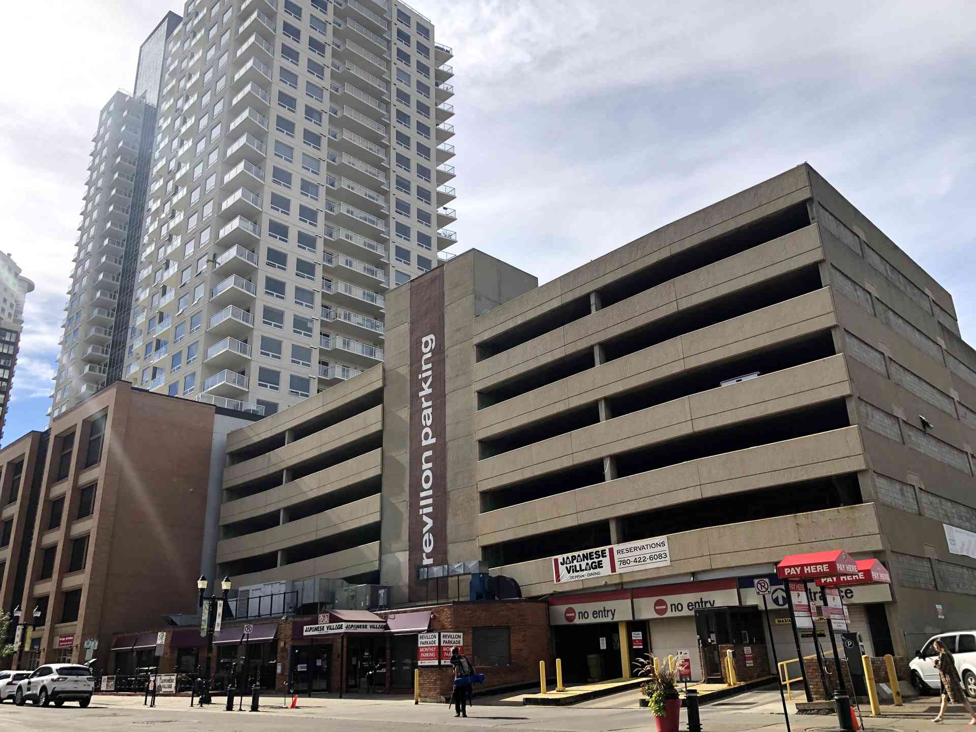 Revillon Parkade Parking